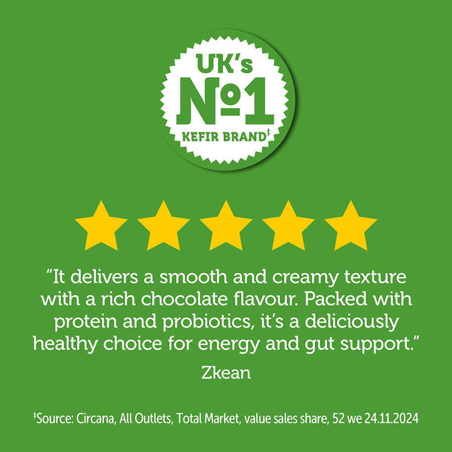 Biotiful Kefir High Protein Drink Chocolate 330ml – Biotiful Gut Health