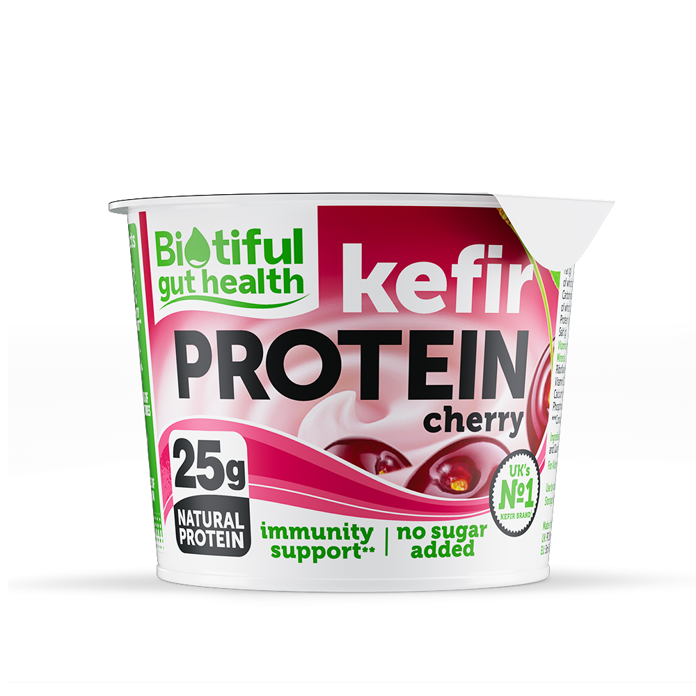 Biotiful Kefir Protein Yogurt Cherry 250g – Biotiful Gut Health
