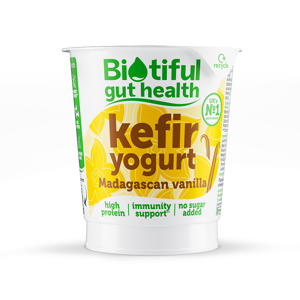 Biotiful Kefir Yogurt Madagascan Vanilla 350g – Biotiful Gut Health