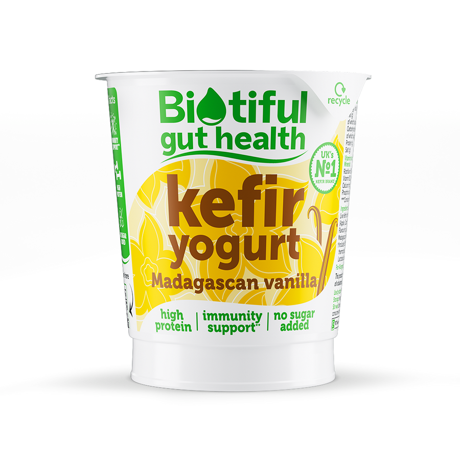 Biotiful Kefir Yogurt Madagascan Vanilla 350g – Biotiful Gut Health