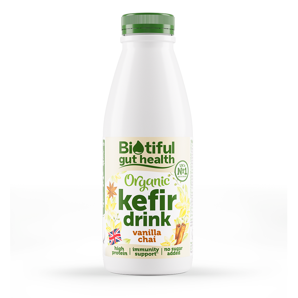Biotiful Organic Kefir Drink Vanilla Chai 250ml – Biotiful Gut Health